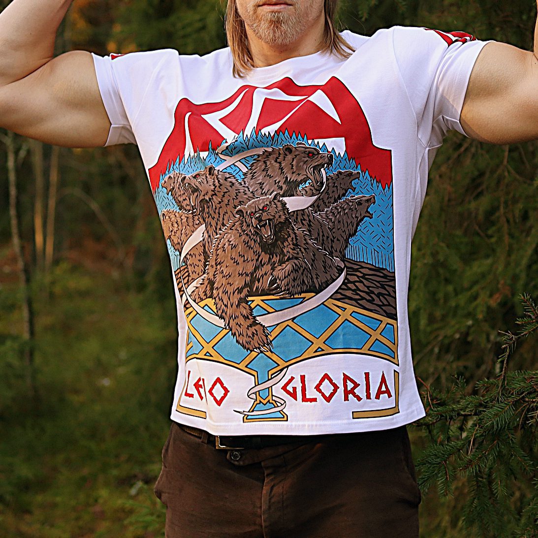 Slavic Bear of Strength – T-Shirt – Legio Gloria