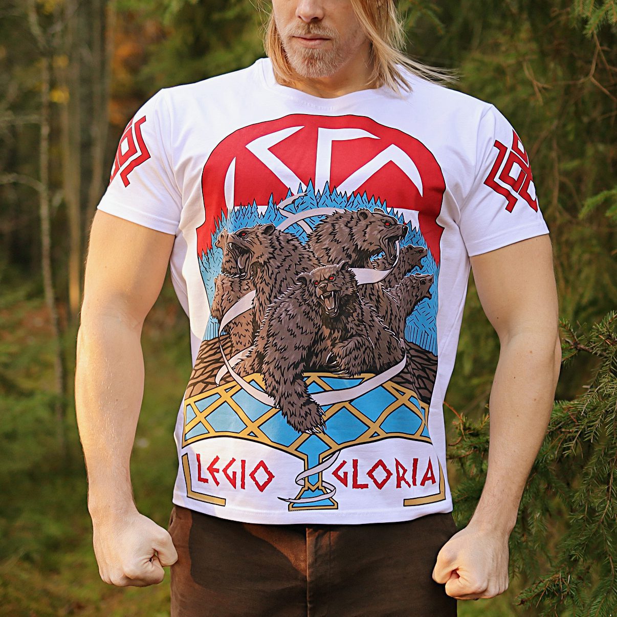 Slavic Bear of Strength – T-Shirt – Legio Gloria
